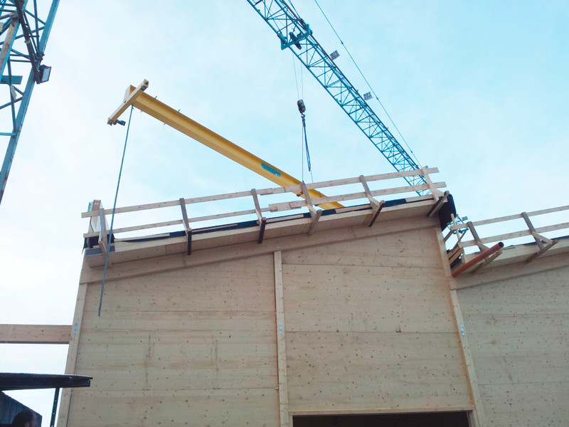 Montage zweier Brückenkrane | GERSAG Krantechnik AG - Reiden - Schweiz